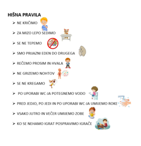 Kako smo mi spisali hišna pravila za otroke – Mini rokice